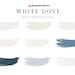 Paleta de colores Benjamin Moore 2024, paleta de colores WHITE DOVE ...