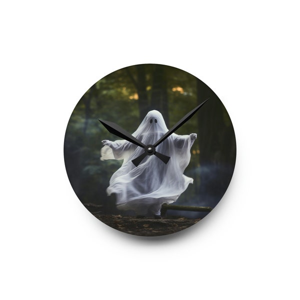 Halloween Clock - Etsy