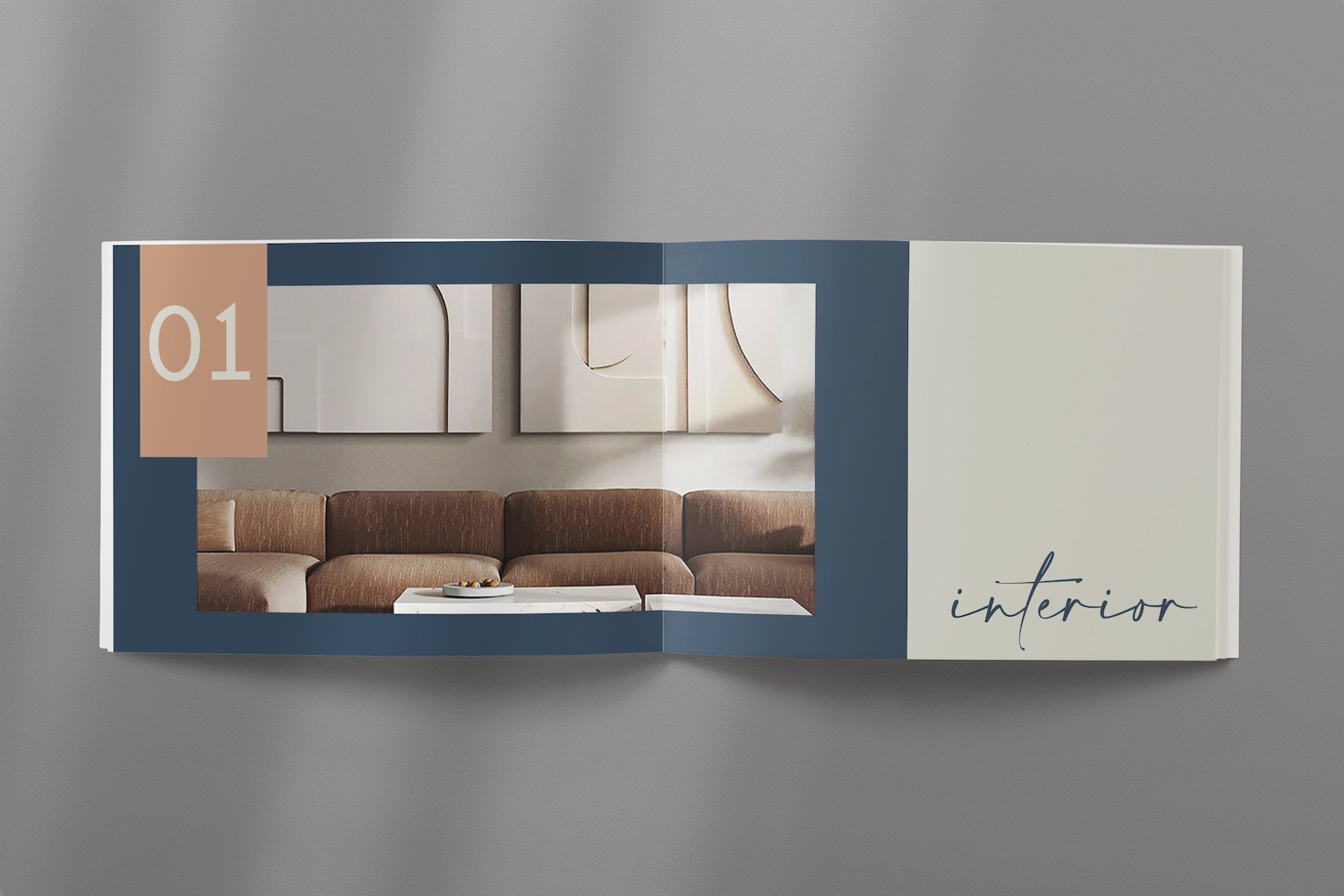 Interior Designer Portfolio Template - Brochure Catalog Design - Modern ...