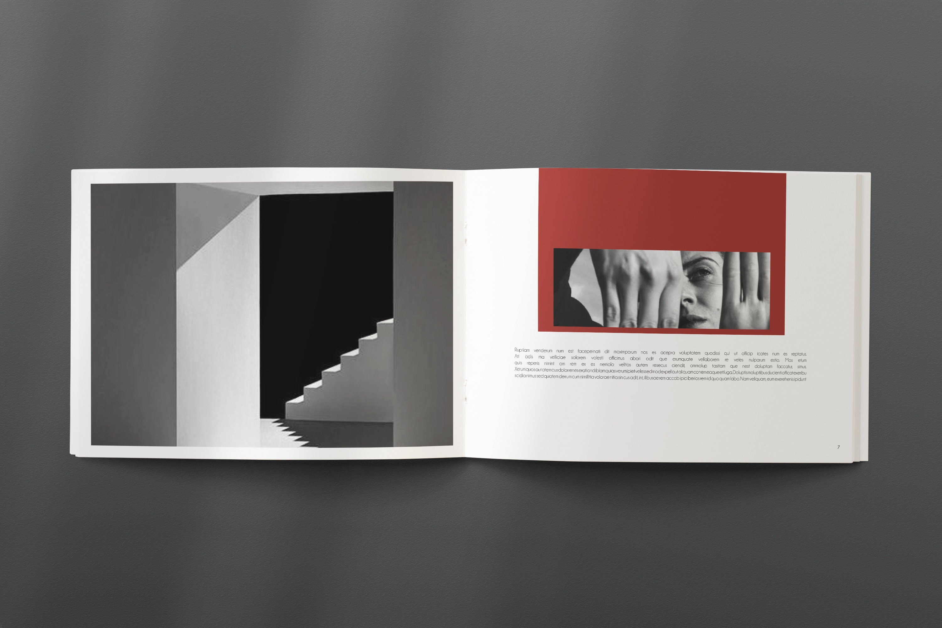 Brochure Portfolio Template A3 Landscape Format - Photo Album Ebook ...