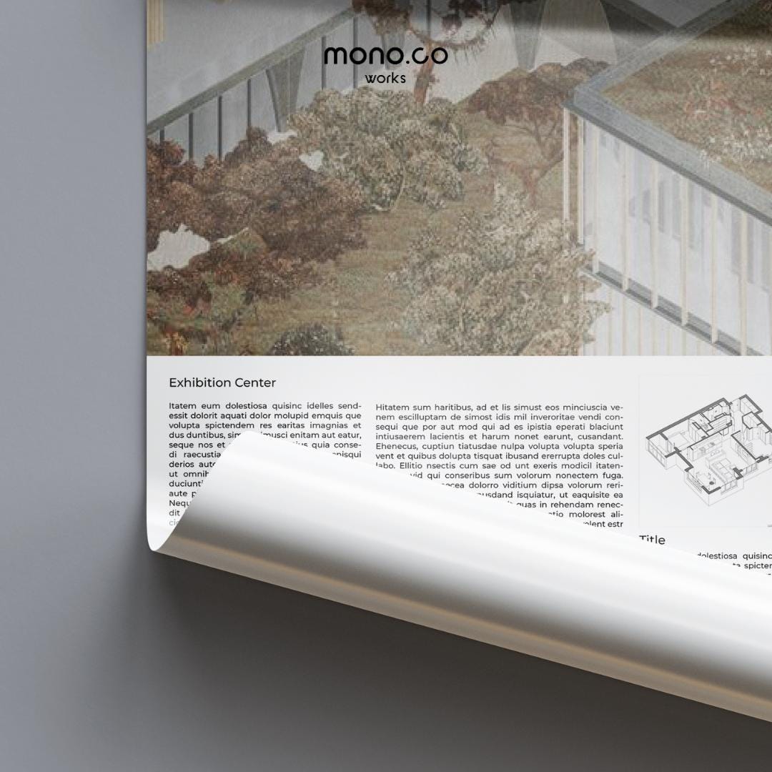 Student Presentation Board Template Architecture Interior Designer A1 ...