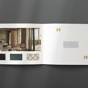 Indesign Portfolio Template Architecture | Modern Minimalist Powerpoint ...