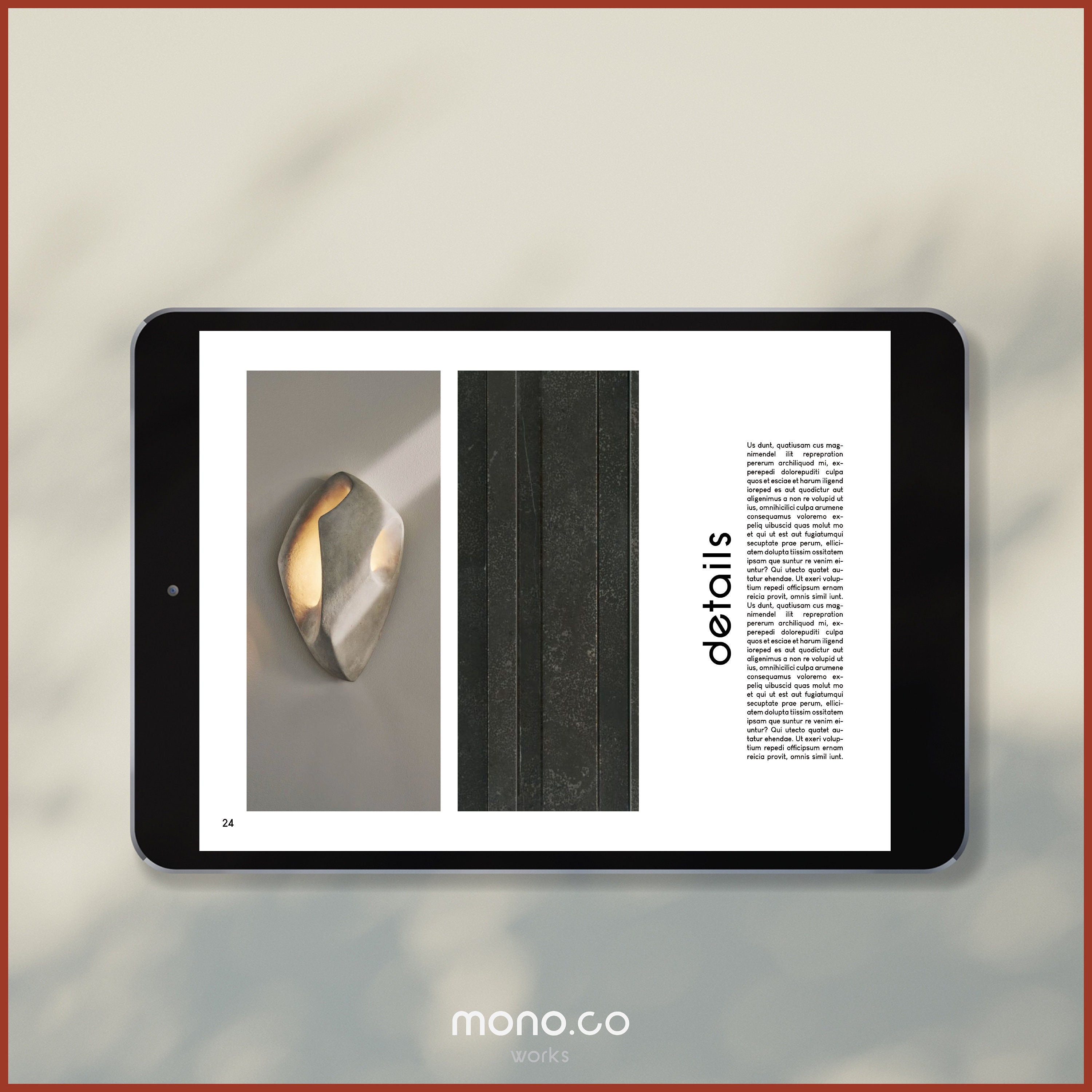 Presentation Portfolio Indesign Template - A3 Landscape Interior E ...