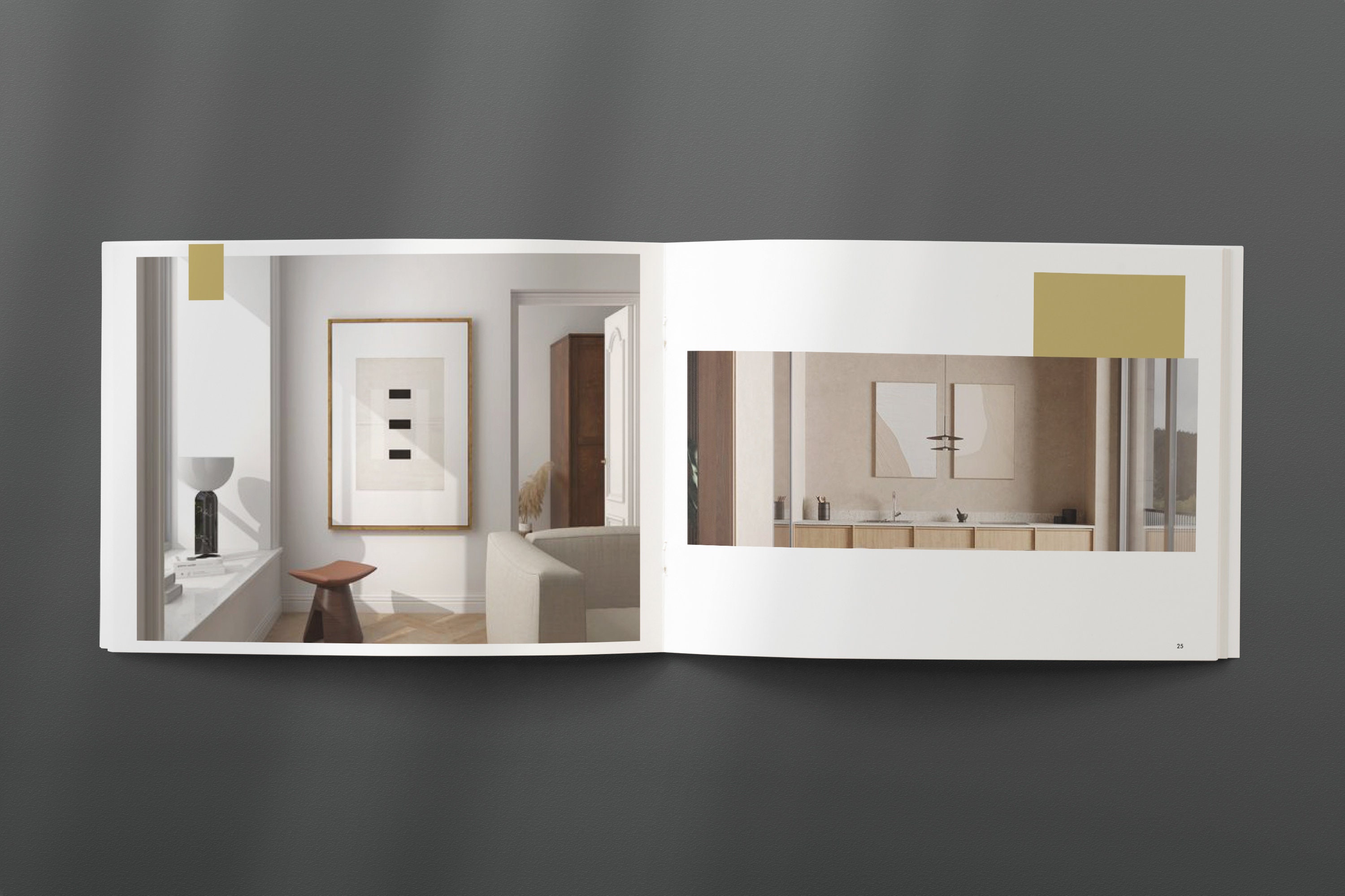 Indesign Portfolio Template Architecture Modern Minimalist - Etsy