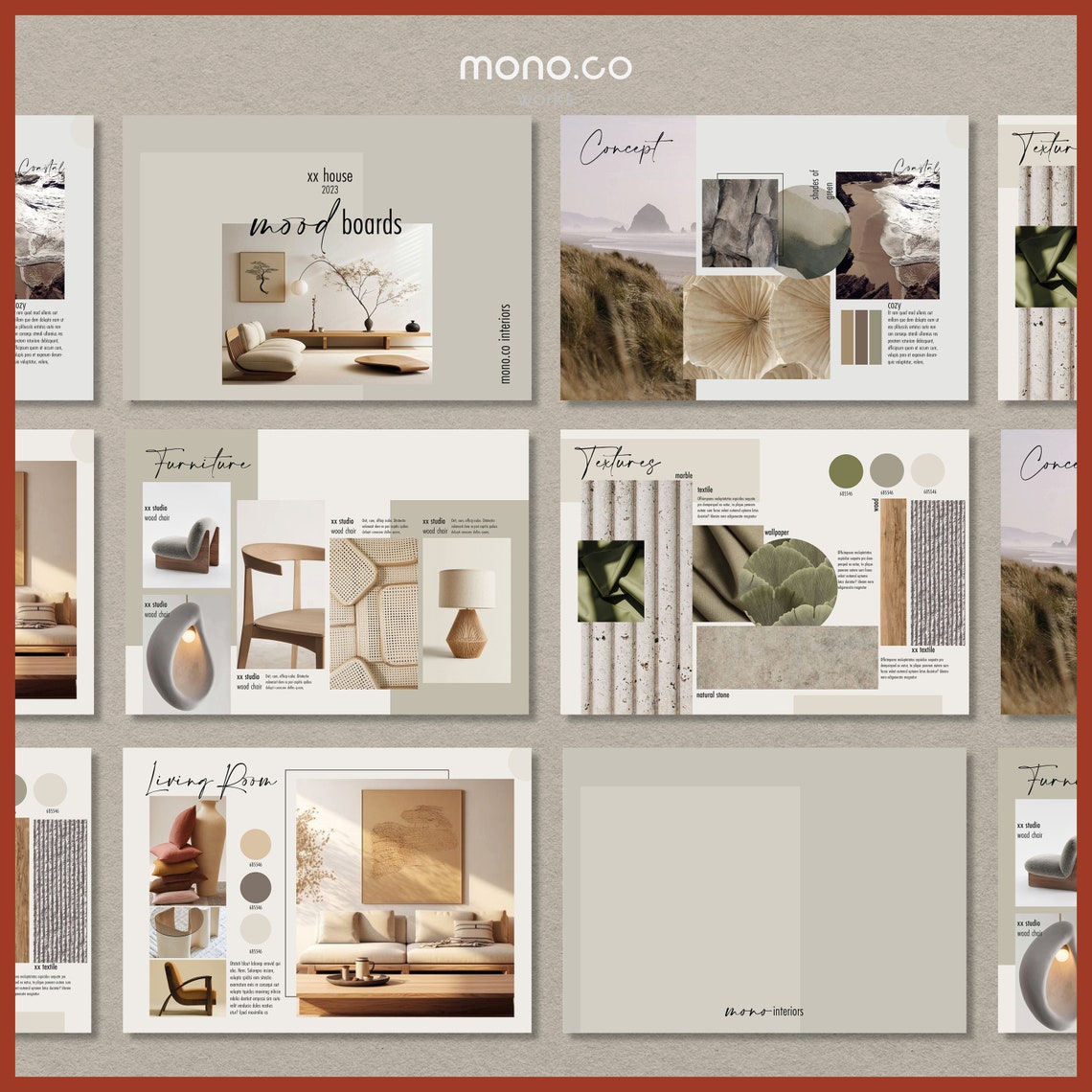 Interior Design Moodboard - Architecture Portfolio Client Project ...
