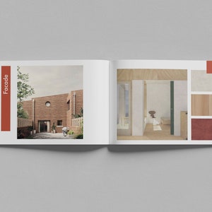Interior Design Portfolio Template - Architecture Student Project ...