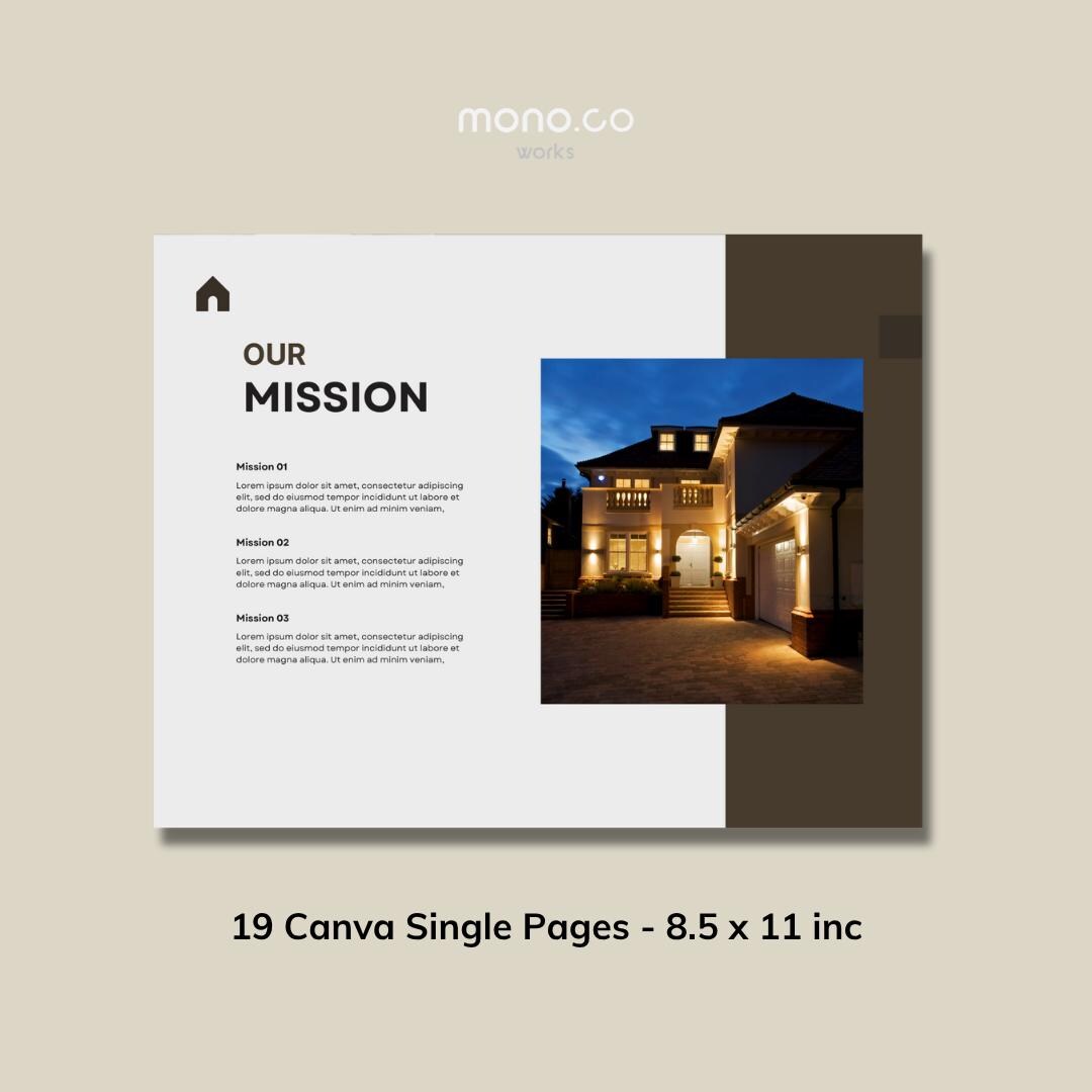 Luxury Property Brochure Template | Real Estate Marketing | Editable ...