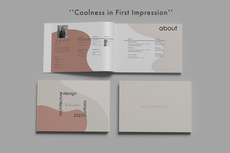 Architecture Portfolio Indesign Template A3 Landscape Format - Etsy Canada