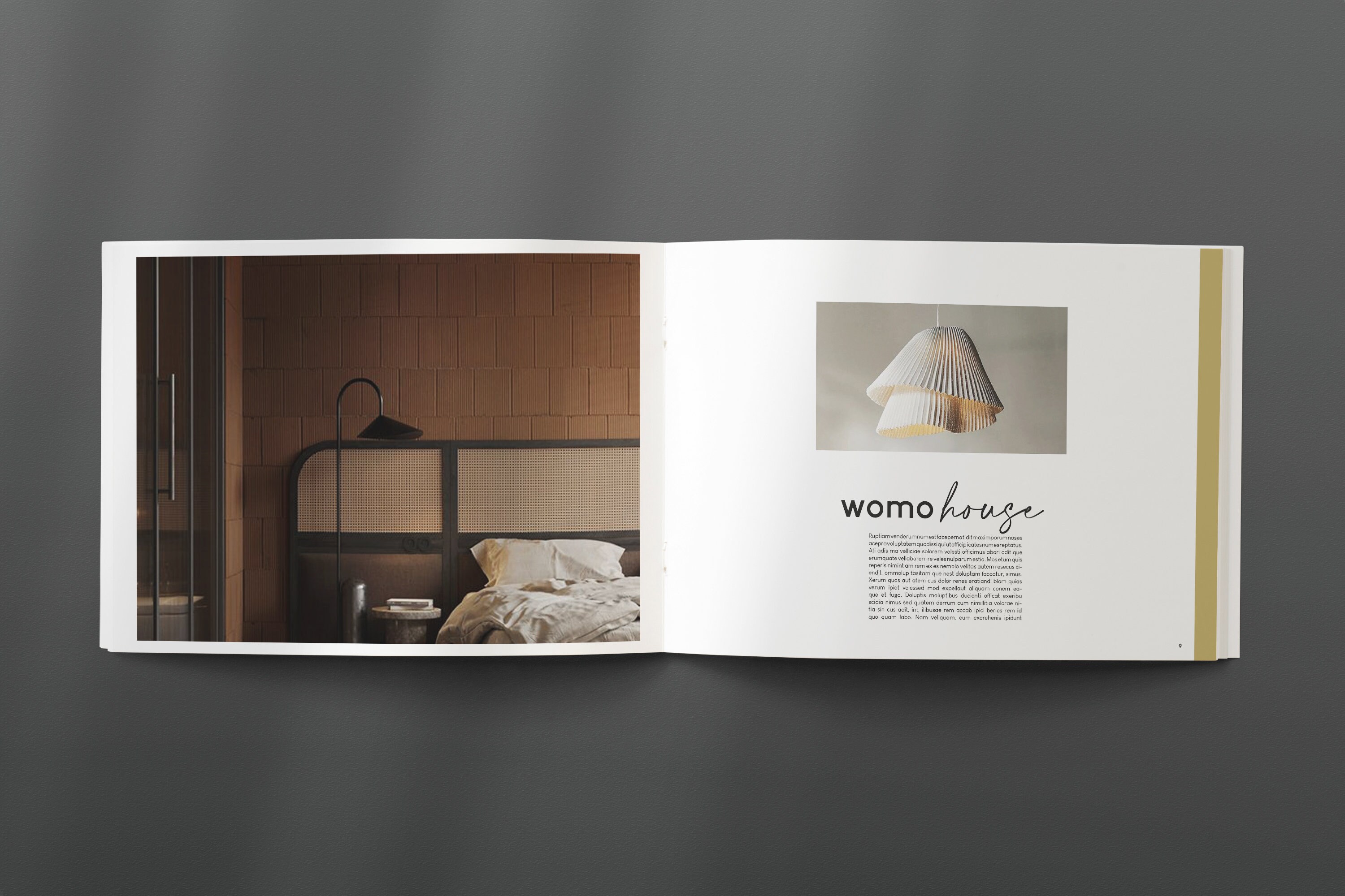 Indesign Portfolio Template Architecture | Modern Minimalist Powerpoint ...