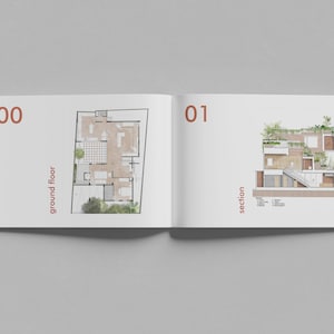 Interior Design Portfolio Template - Architecture Student Project ...