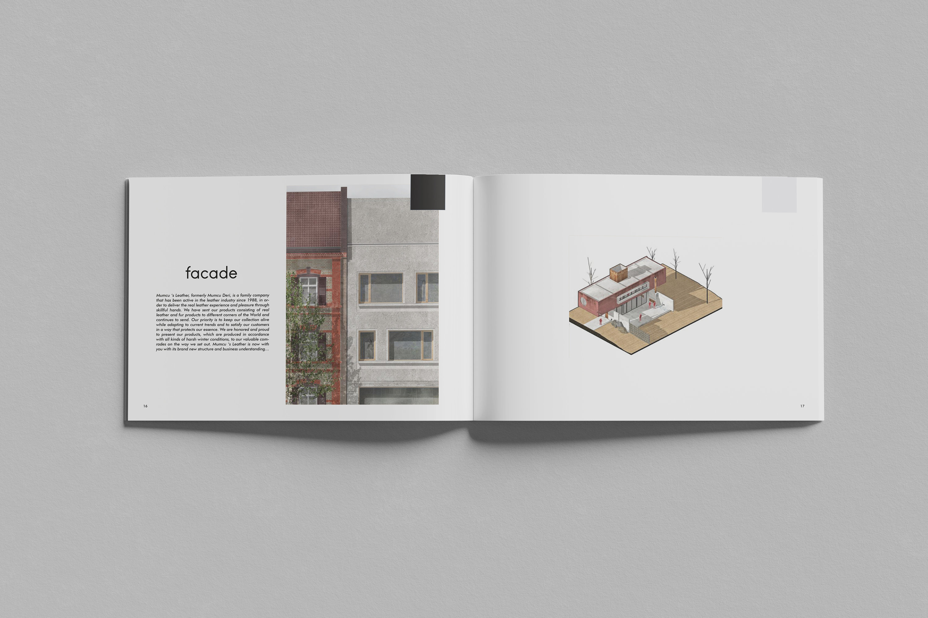 Interior Design Portfolio Template - Architecture Student Project ...