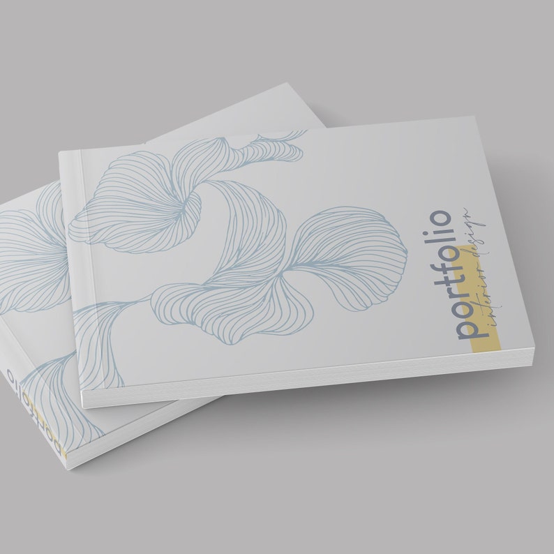 Indesign Portfolio Template Architecture | Modern Minimalist Powerpoint ...