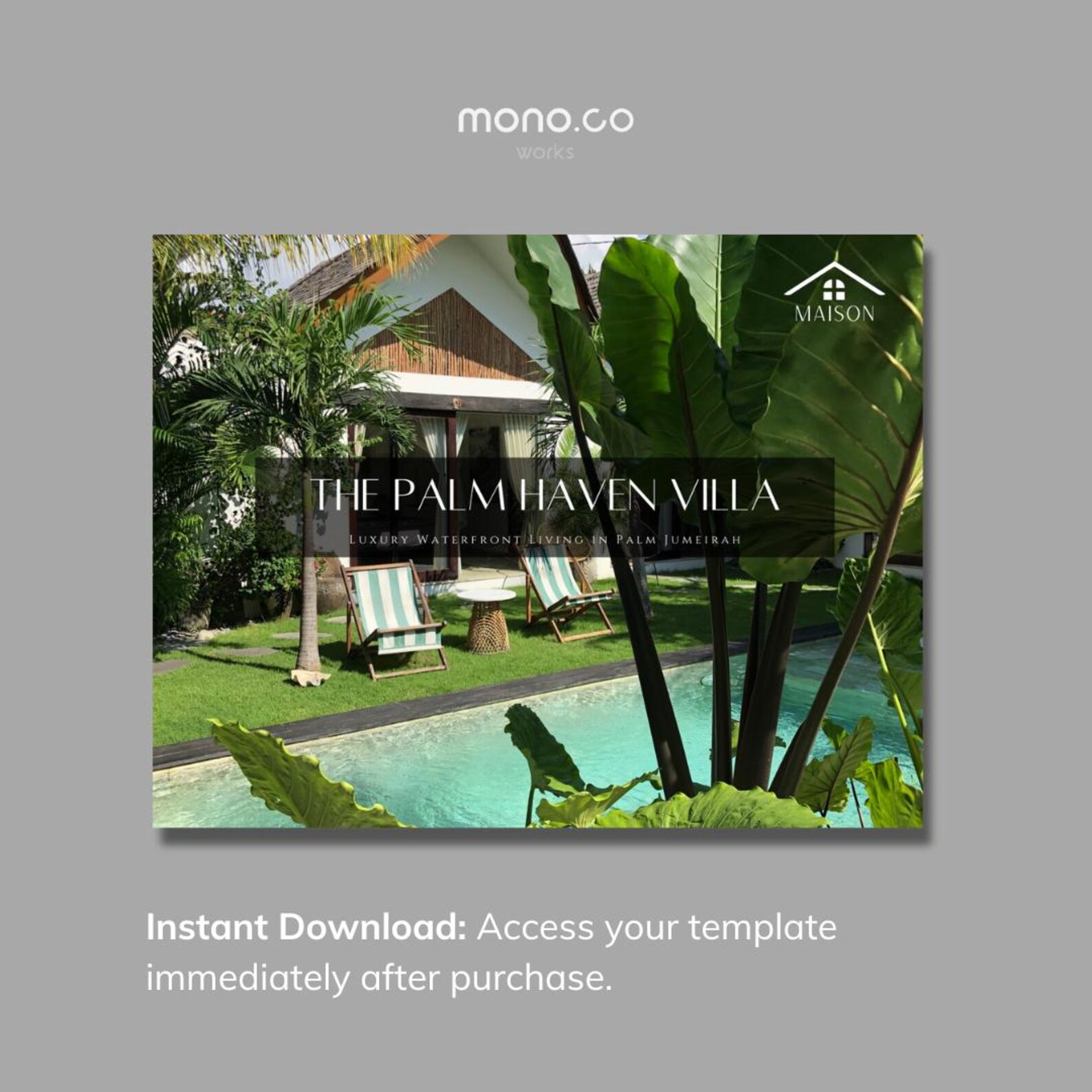 Luxury Real Estate Digital Catalog Template | Editable Property ...