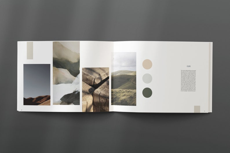 Architecture Portfolio Template A3 Landscape Format Interior - Etsy