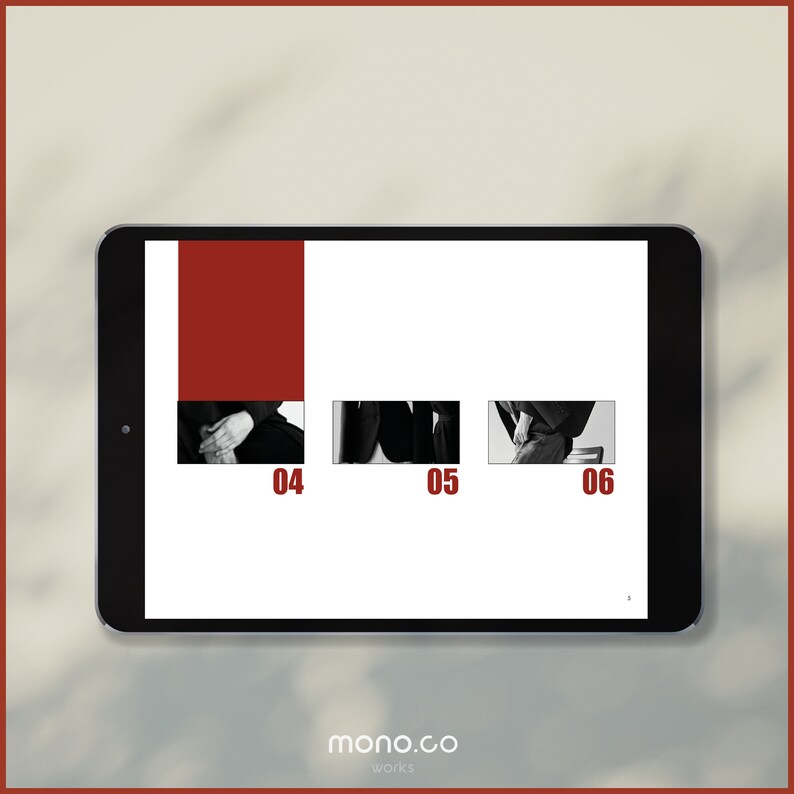 Brochure Portfolio Template A3 Landscape Format - Photo Album Ebook ...