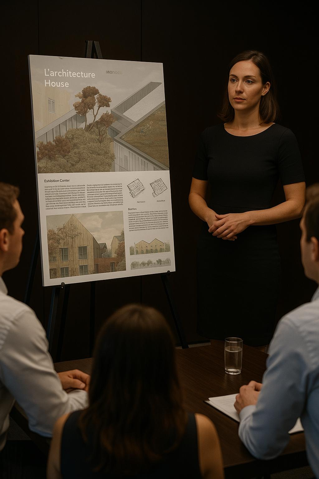 Student Presentation Board Template Architecture Interior Designer A1 ...