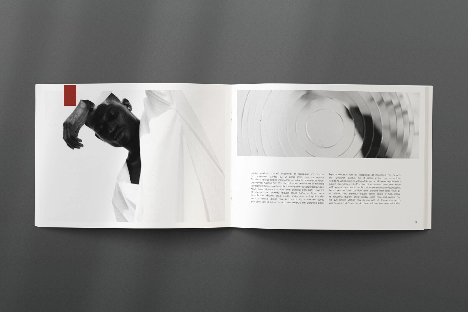 Brochure Portfolio Template A3 Landscape Format - Photo Album Ebook ...