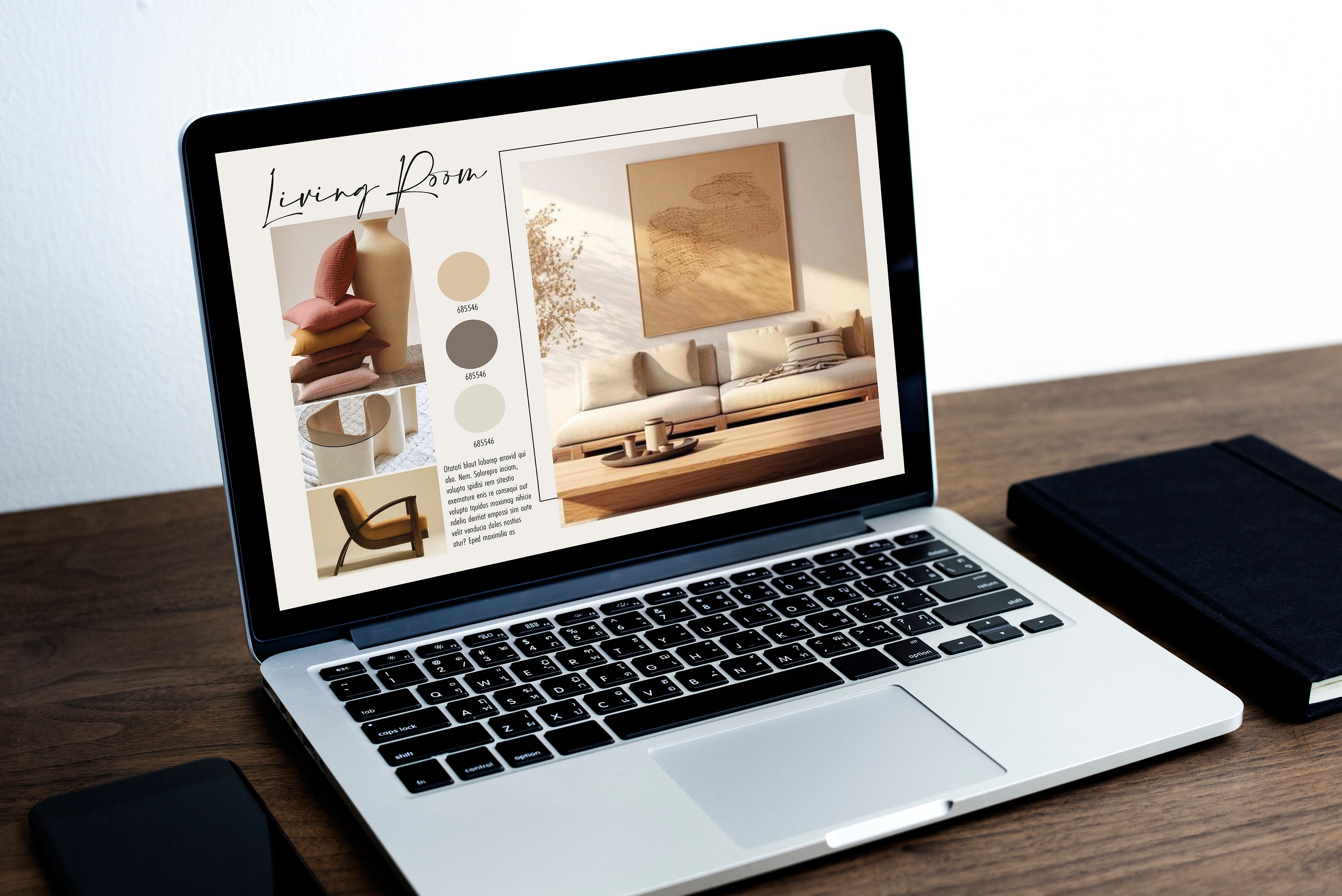 Interior Design Moodboard - Architecture Portfolio Client Project ...