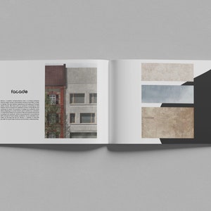 Architecture Portfolio Indesign Template A3 Landscape Format - Etsy Canada