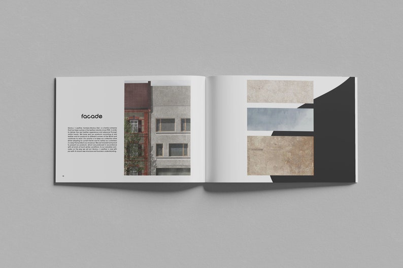 Architecture Portfolio Indesign Template A3 Landscape Format - Etsy Canada