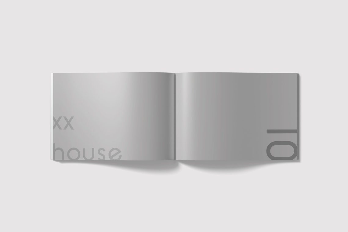 Presentation Portfolio Indesign Template A3 Landscape Interior E Design ...