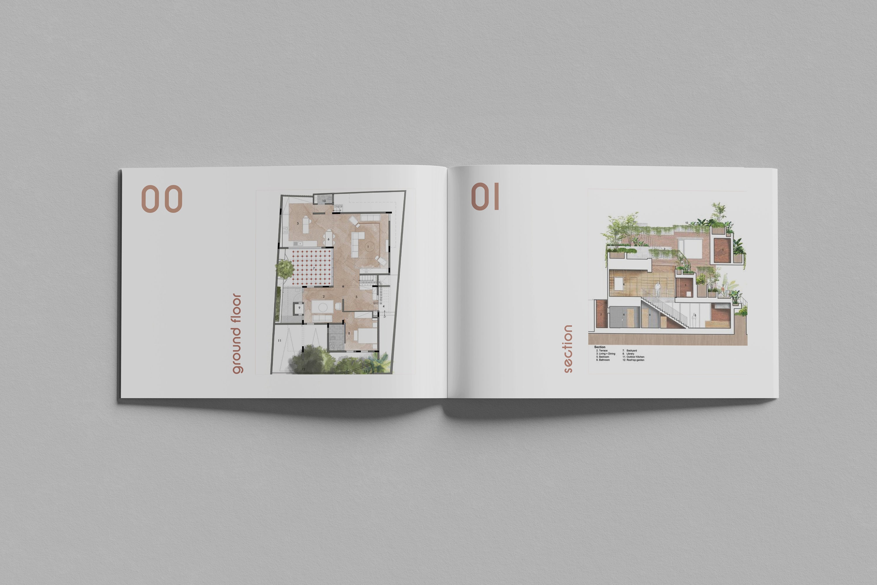 Architecture Portfolio Indesign Template A3 Landscape Format - Etsy Canada