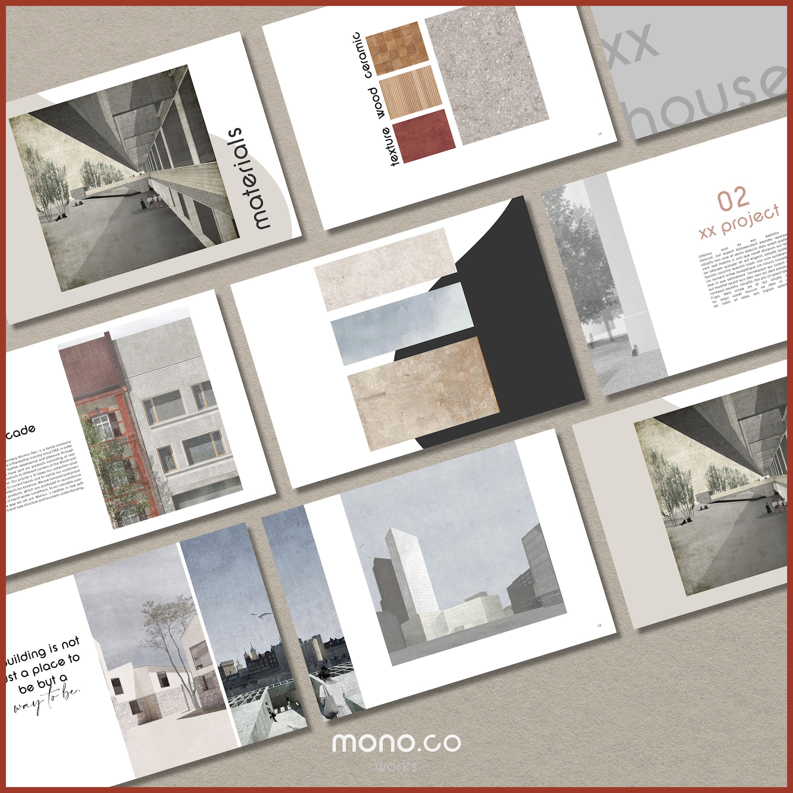 Architecture Portfolio Indesign Template A3 Landscape Format - Etsy