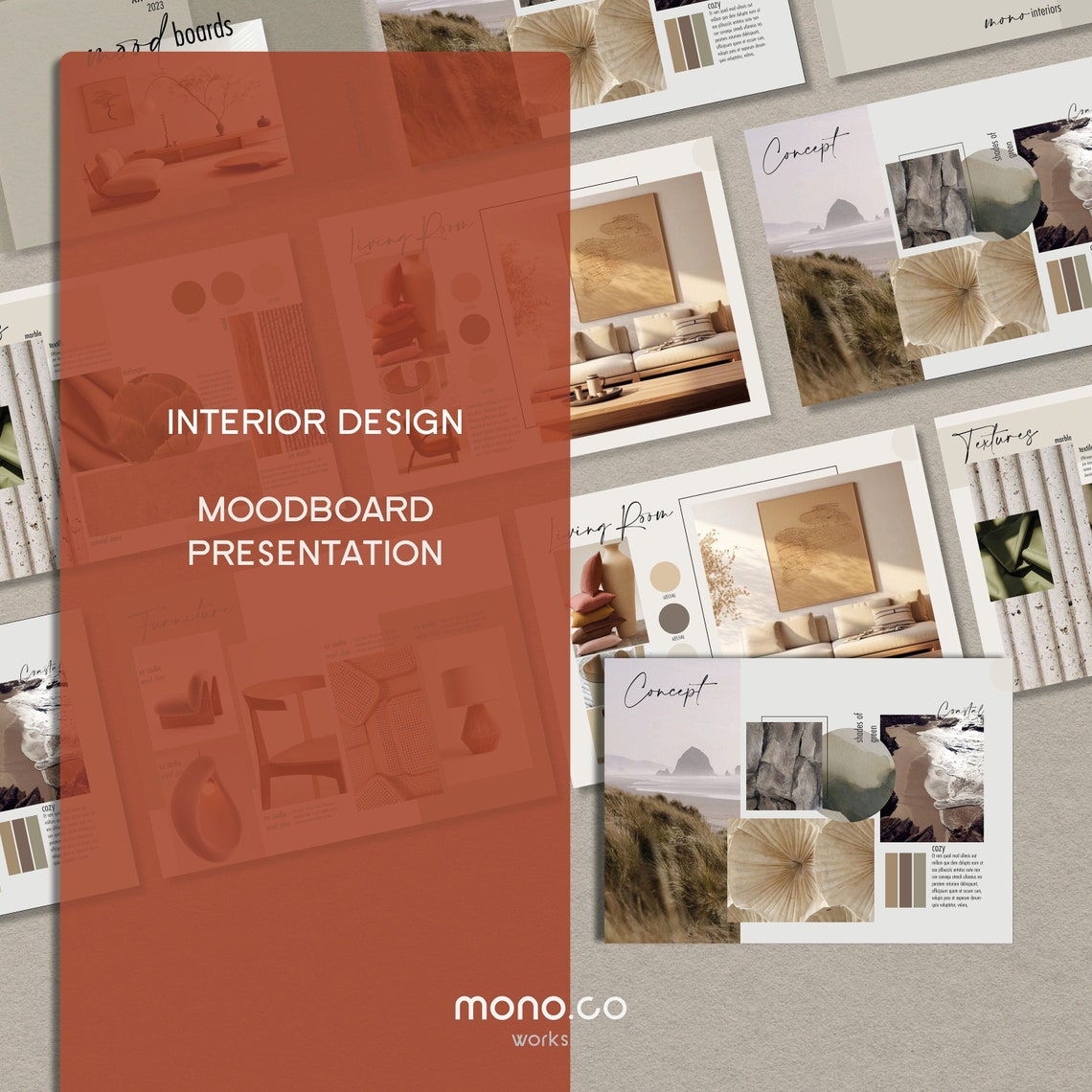 Interior Design Moodboard - Architecture Portfolio Client Project ...