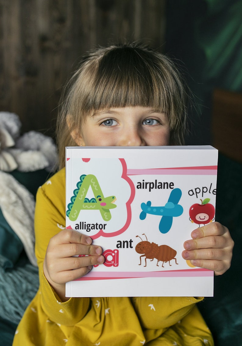 Kindergarten Alphabet Flash Cards ABC Cards Learning - Etsy