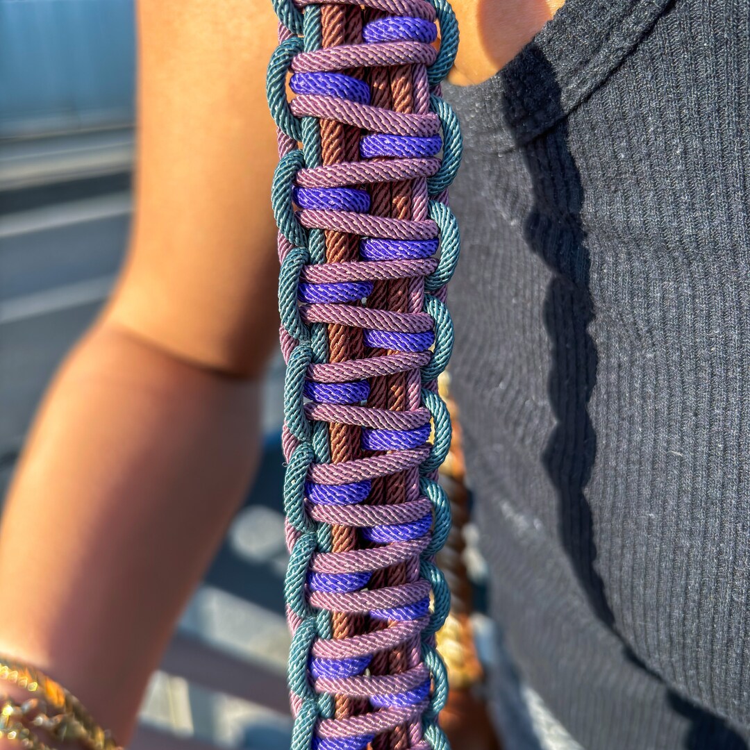 Two Sided Purse Strap,shoulder Bag Holder,purple Pink Blue Purse Strap ...