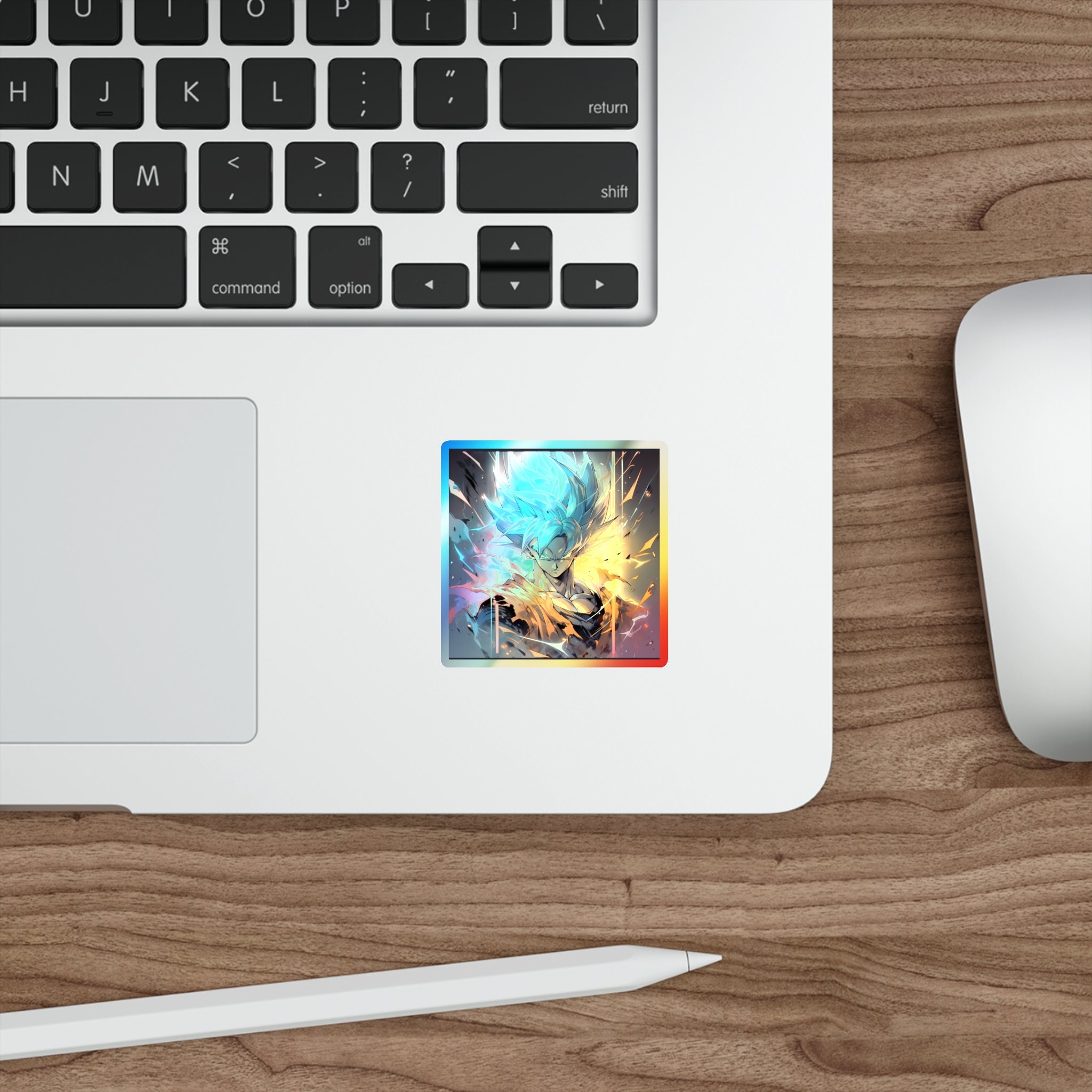 Goku Ultra Instinct Dragon Ball Super Holographic Stickers - Etsy