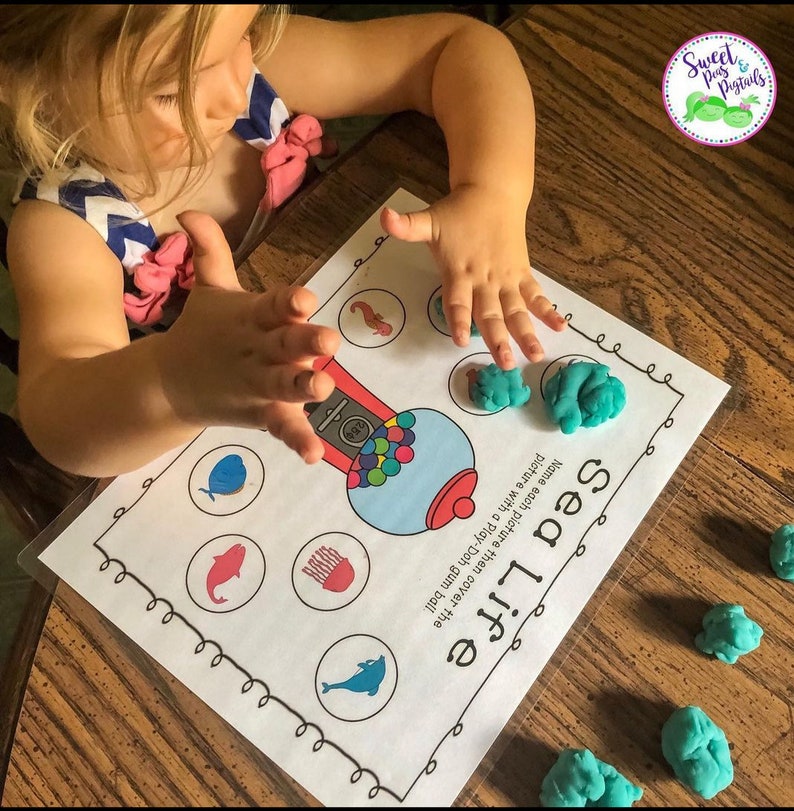 Preschool Vocabulary Smash Mats | Speech Language Therapy Activity ...
