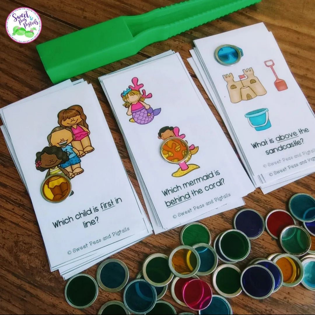 Basic Concepts Flashcards and Worksheets | Summer Themed | Printable ...