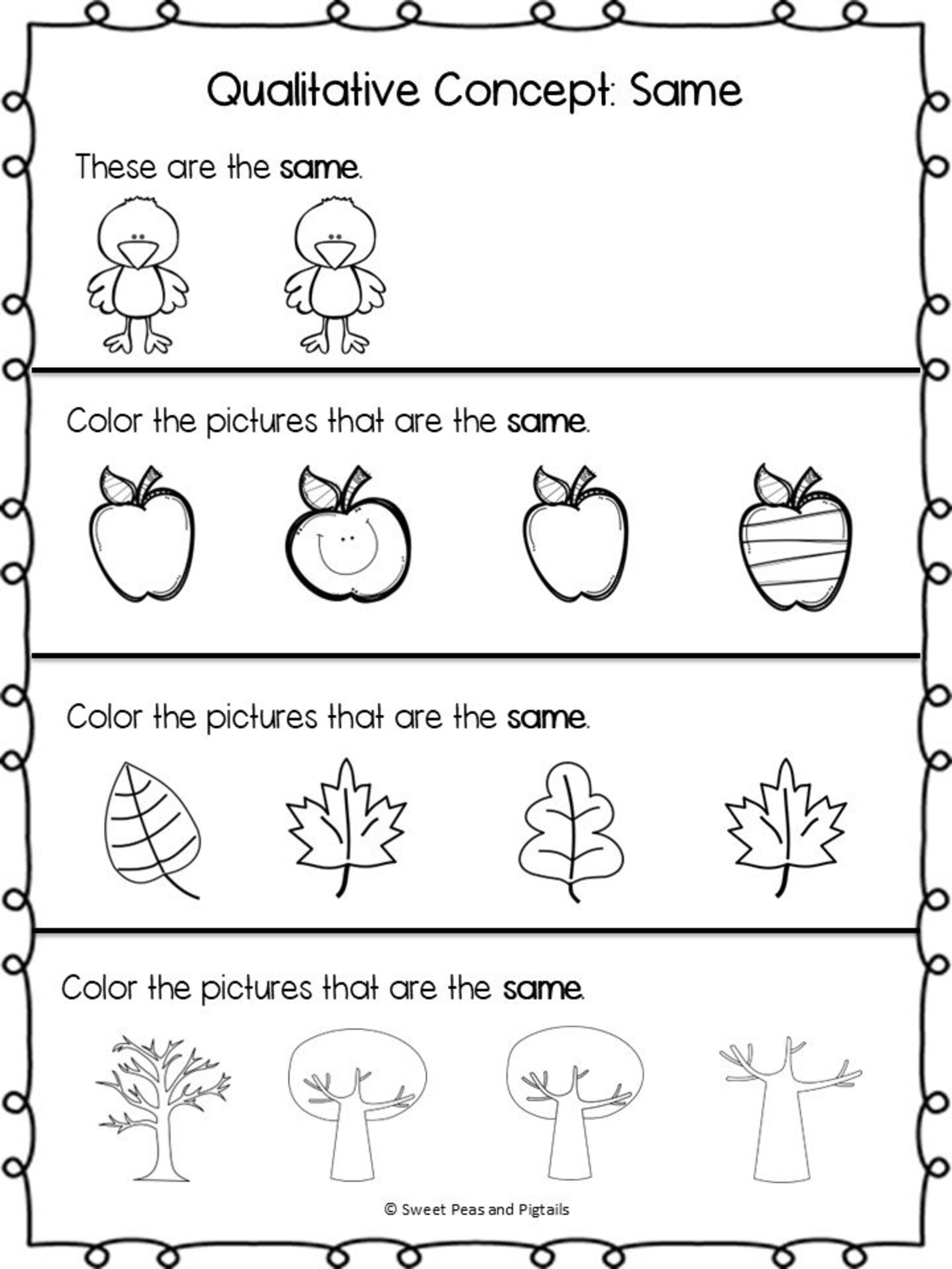 Basic Concepts Flashcards and Worksheets | Fall Themed | Printable ...