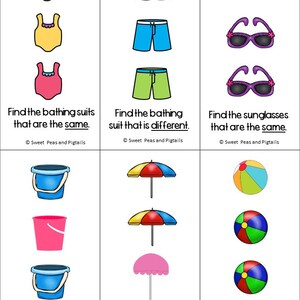 Basic Concepts Flashcards and Worksheets | Summer Themed | Printable ...