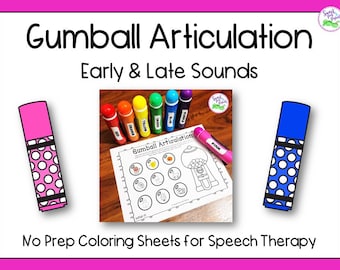 Speech Robots Printable Articulation Activity for Speech Therapy No ...