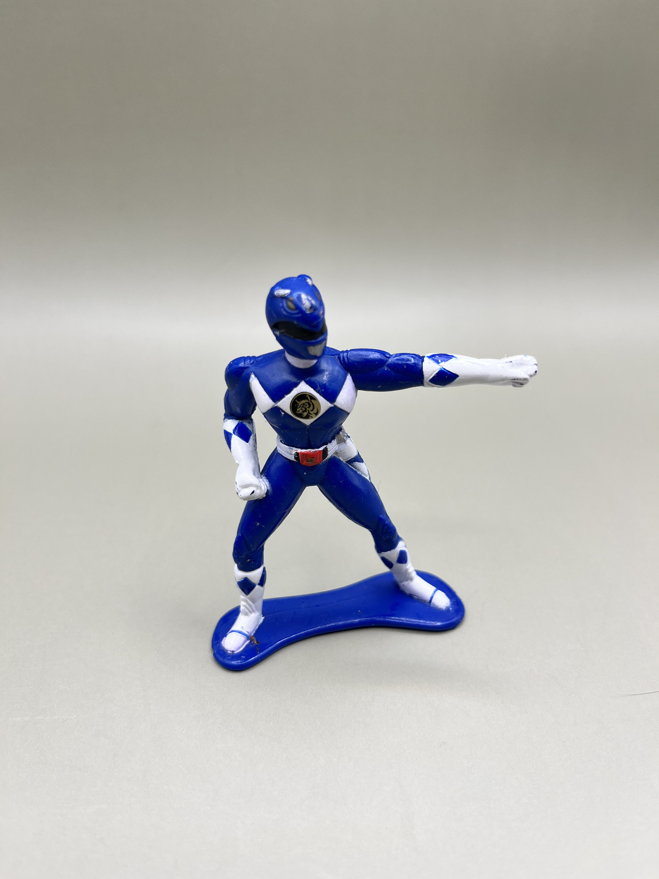 Vintage 1995 Bandai Power Rangers Action Figure 3 Mini Blue Ranger - Etsy