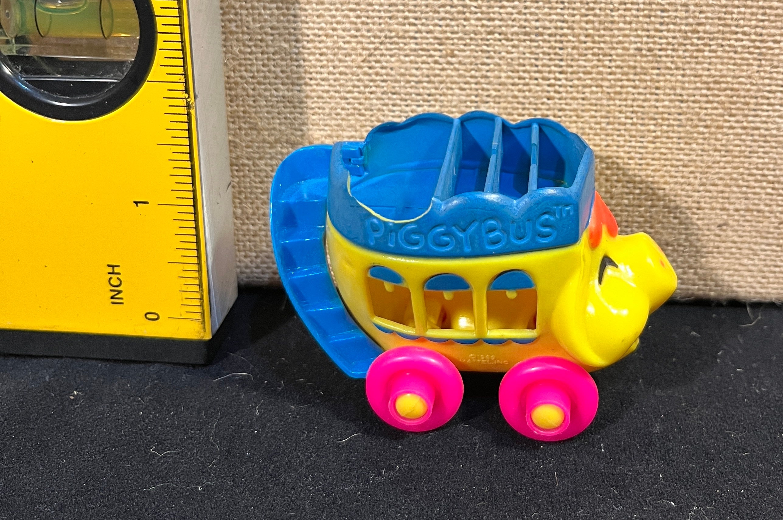 1969 Mattel Upsy Downsy Pudgy Fudgy Piggy Bus - Etsy