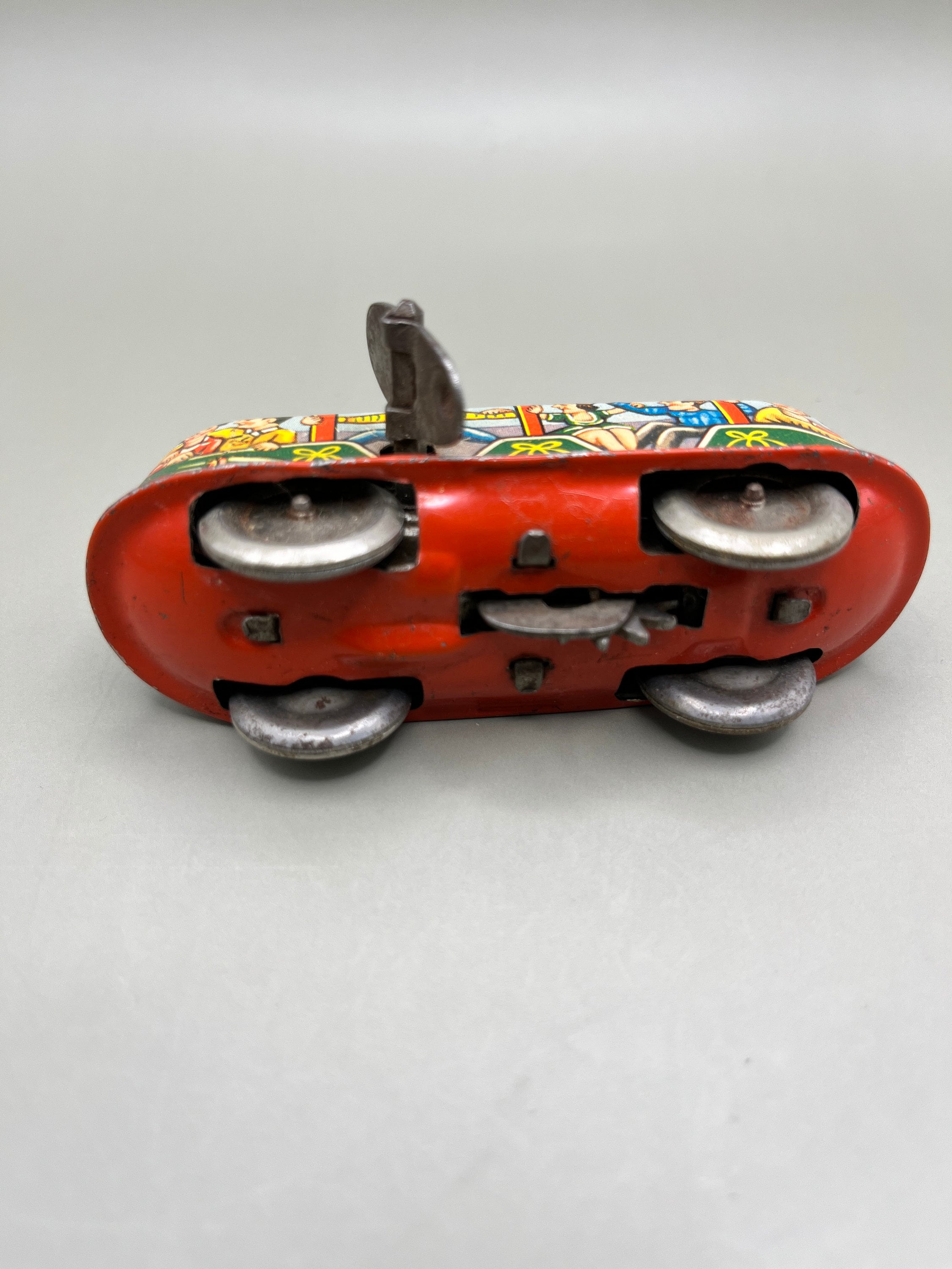 Antique 1950s Tin Wind up Toy Car Carnival Bus Made in Germany - Etsy