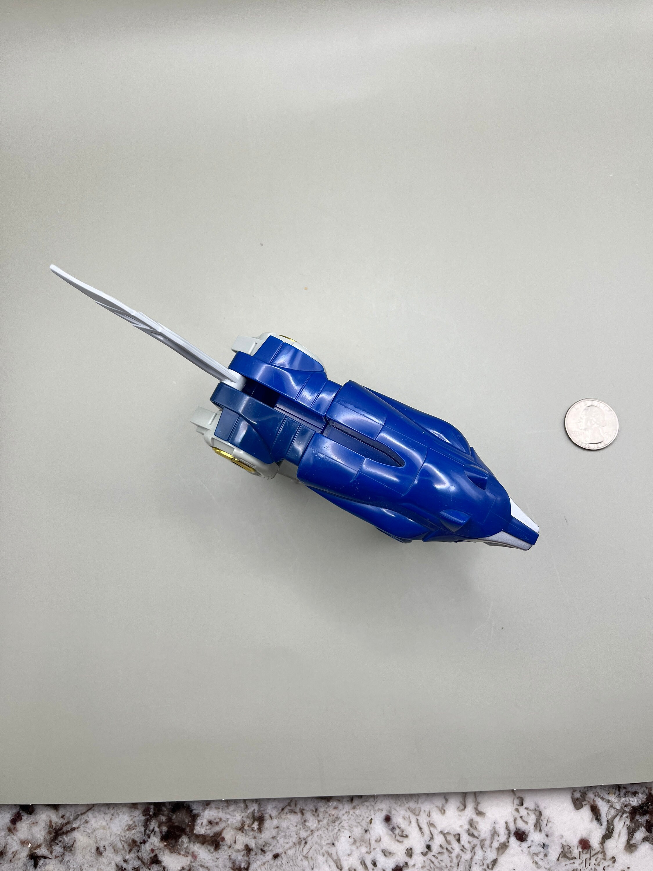 Vintage Bandai Power Rangers Ninja Megazord Blue Wolf Zord - Etsy