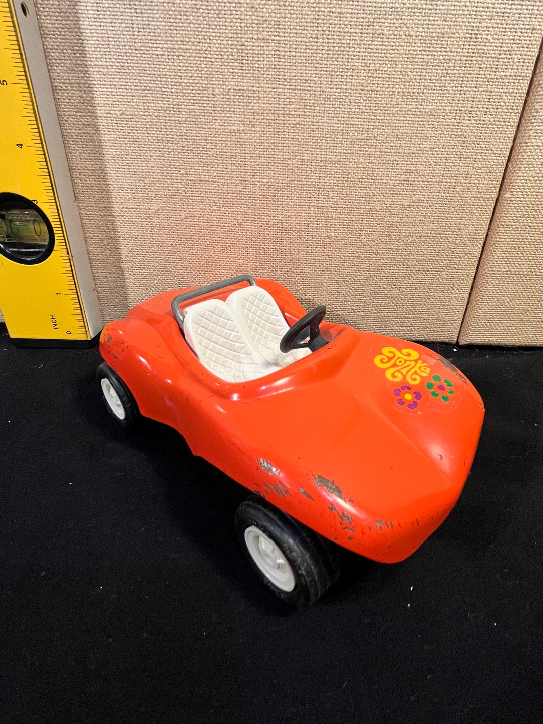 Vintage 1970’s Tonka Metal Bright Dune Buggy Groovy Daisy Toy Car ...