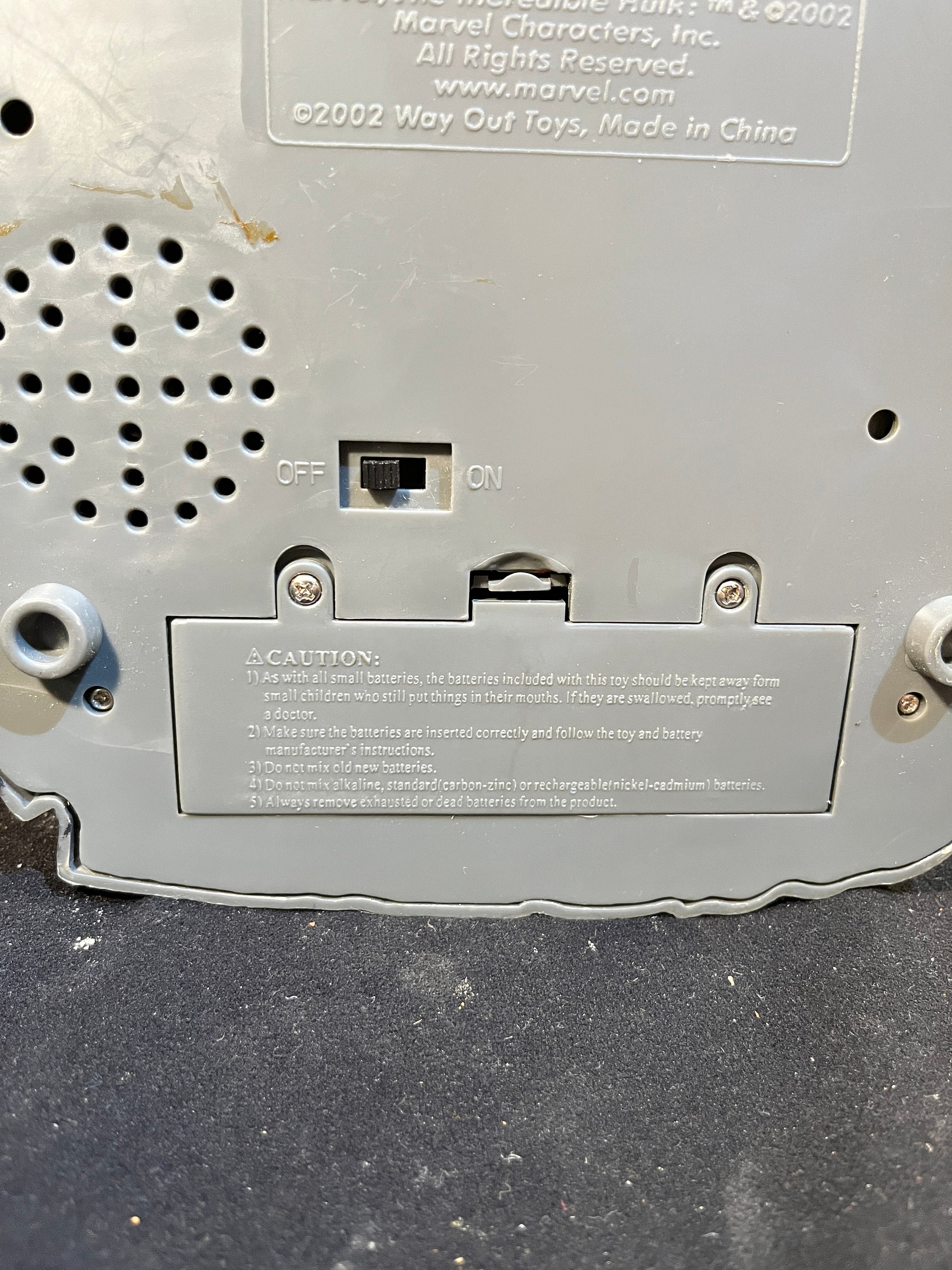 Marvel Incredible Hulk Action Wall Bash With A Clock 2002 - Etsy