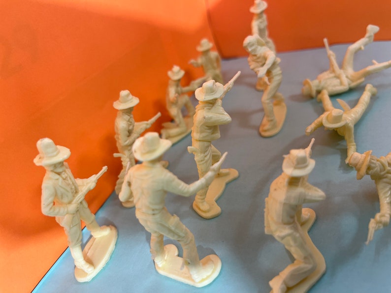 Airfix Cowboys 1/32 Scale - 12 Pieces - Etsy