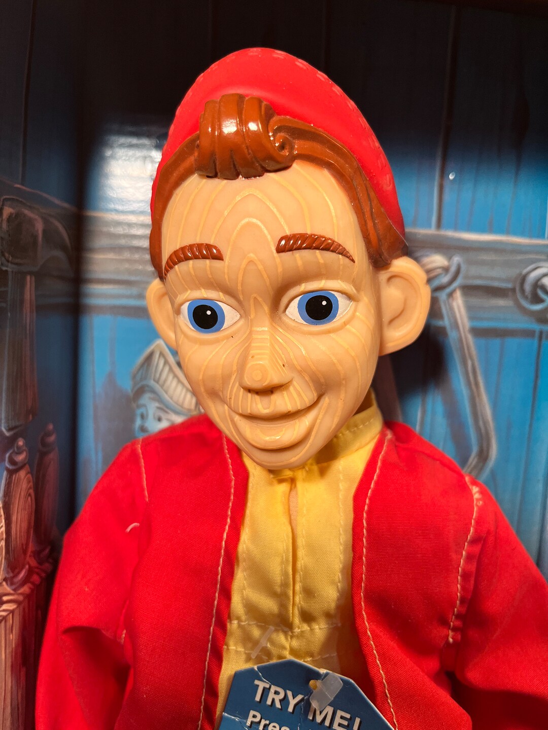 Equity Toys Talking Doll PINOCCHIO Jonathan Taylor Thomas & Poster 1996 ...