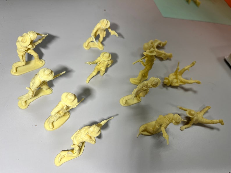 Airfix Cowboys 1/32 Scale - 12 Pieces - Etsy