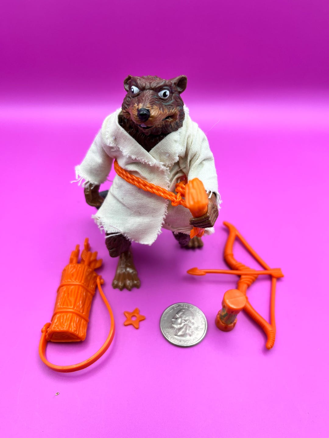 Vintage 1995 Movie Star Splinter Action Figure: TMNT Playmates Toy - Etsy