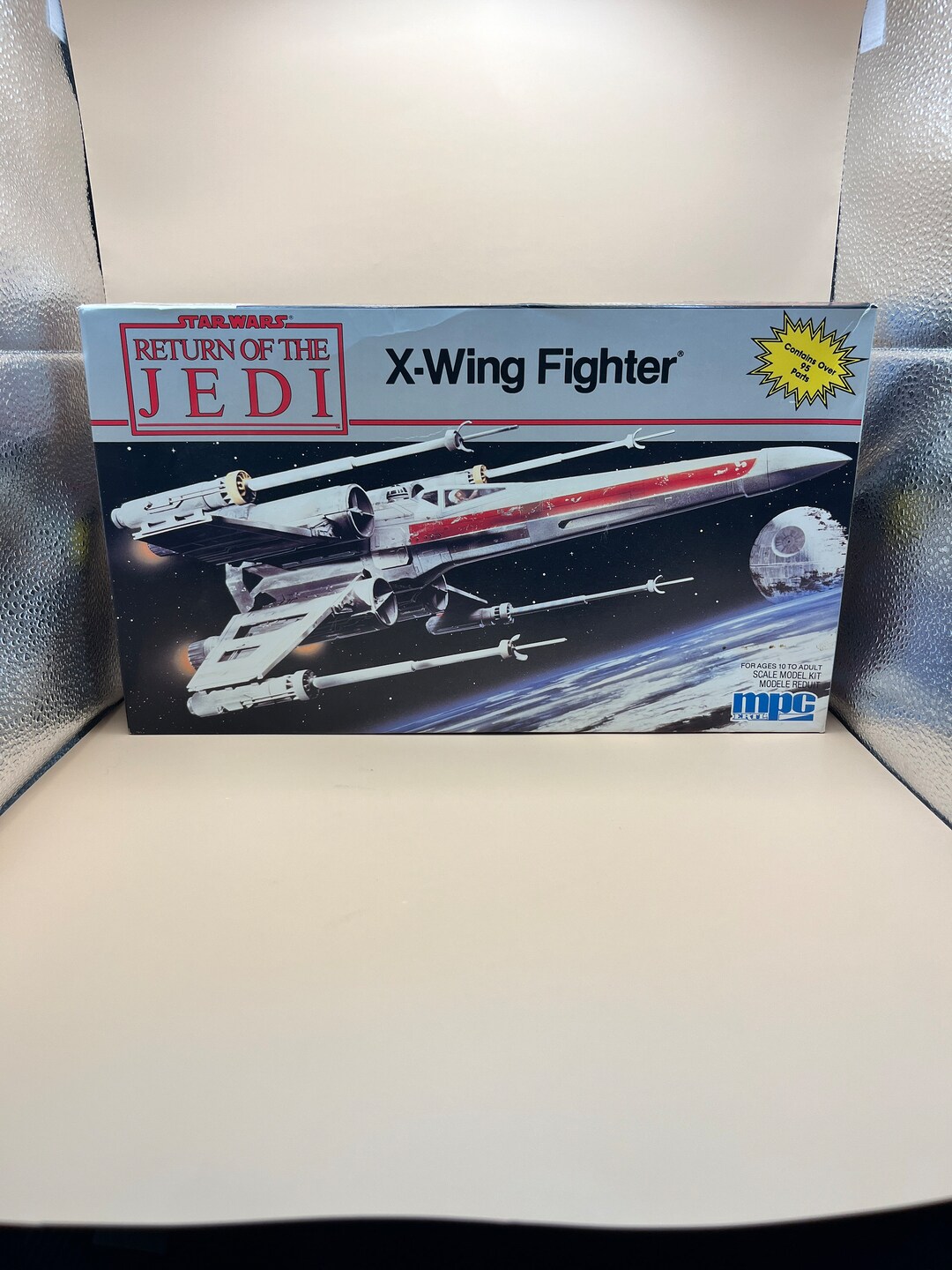 MPC Star Wars Return of the Jedi X-wing Fighter Model package Wear - Etsy