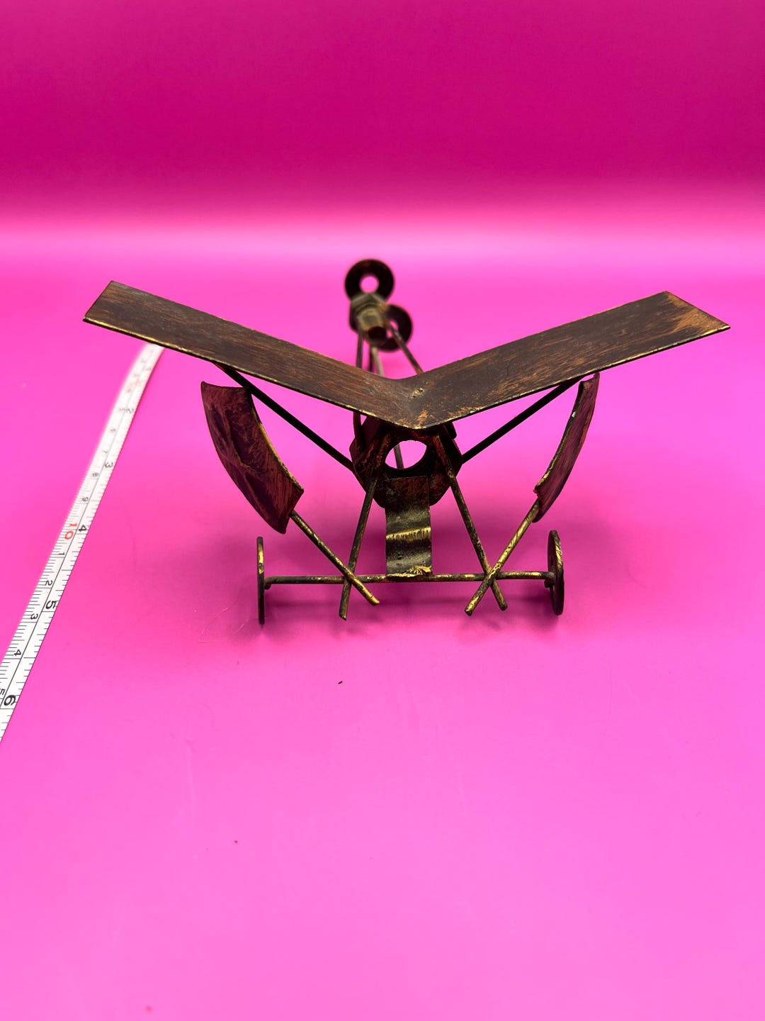 Scrap Metal Art Airplane Nuts and Bolts Art and Collectible Knick ...