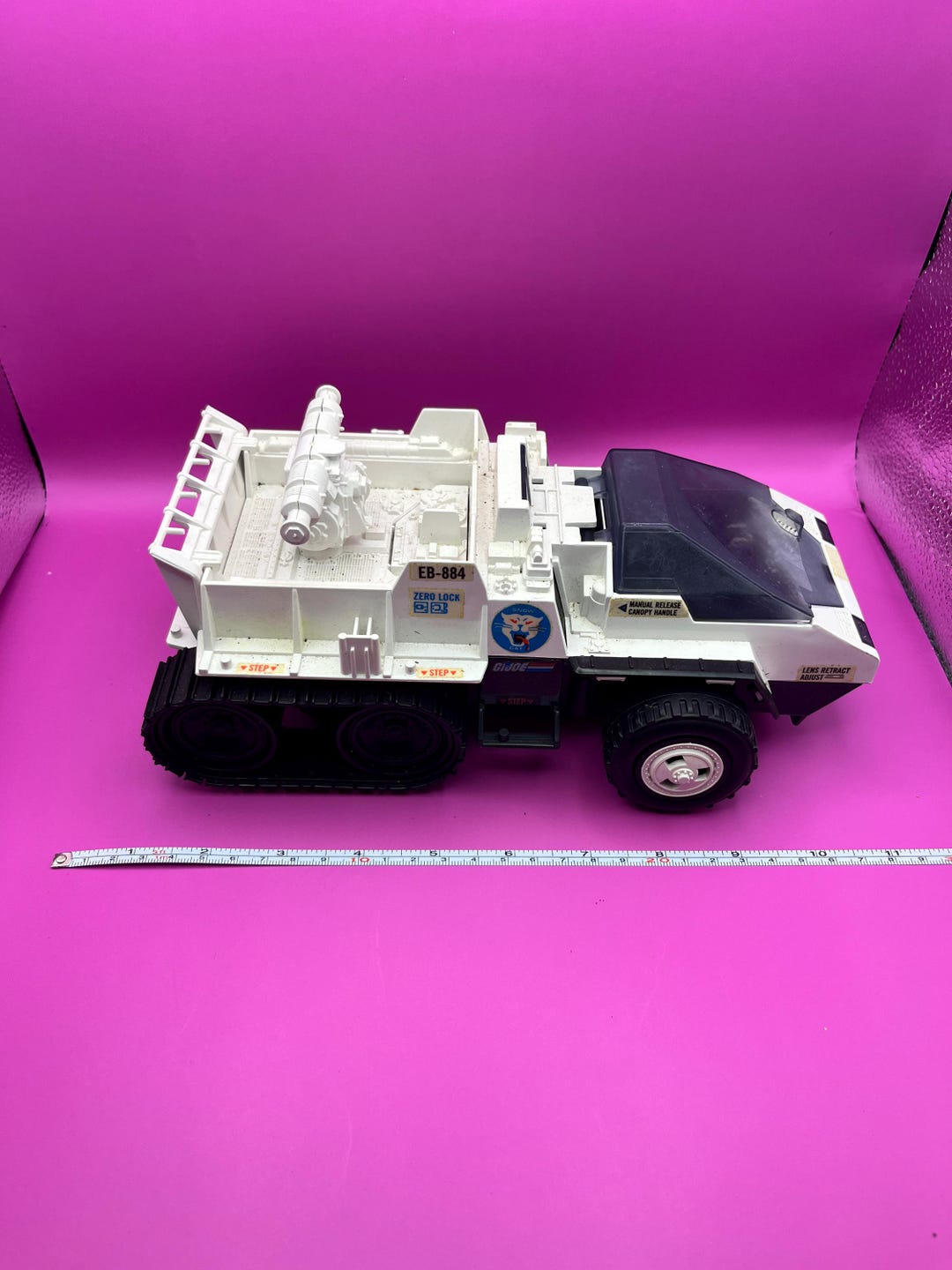 1985 GI Joe Snow Cat Vehicle: Vintage Hasbro Action Figure - Etsy