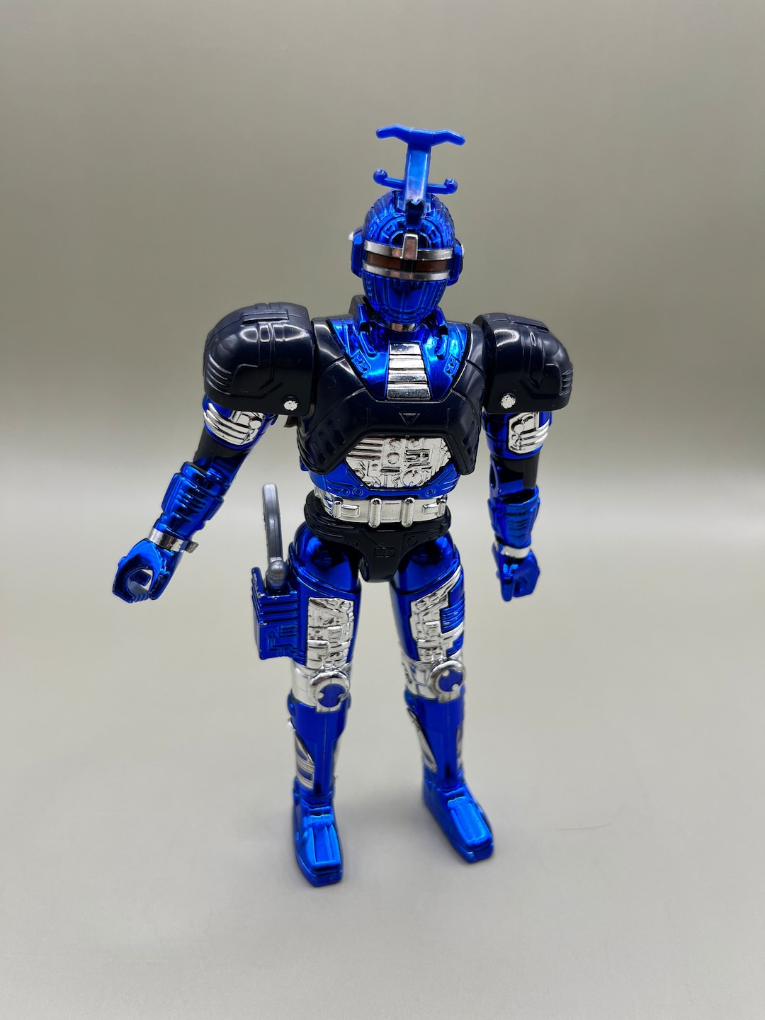 Vintage Bandai Big Bad Beetleborgs Blue Stinger Action Figure 6" Toy ...